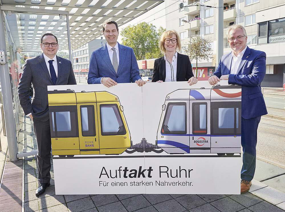 "Auftakt Ruhr - Mobilität aus einem Guss" in Bochum, Essen, Gelsenkirchen und Mülheim an der ...